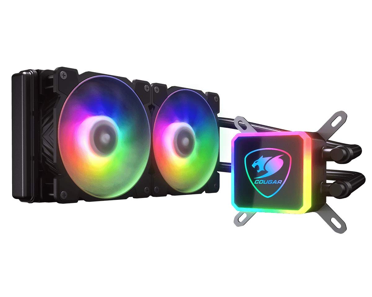 Buy Cougar Gaming Cpu Liquid Cooler Aqua ArGB, Exclusive Fan For ...