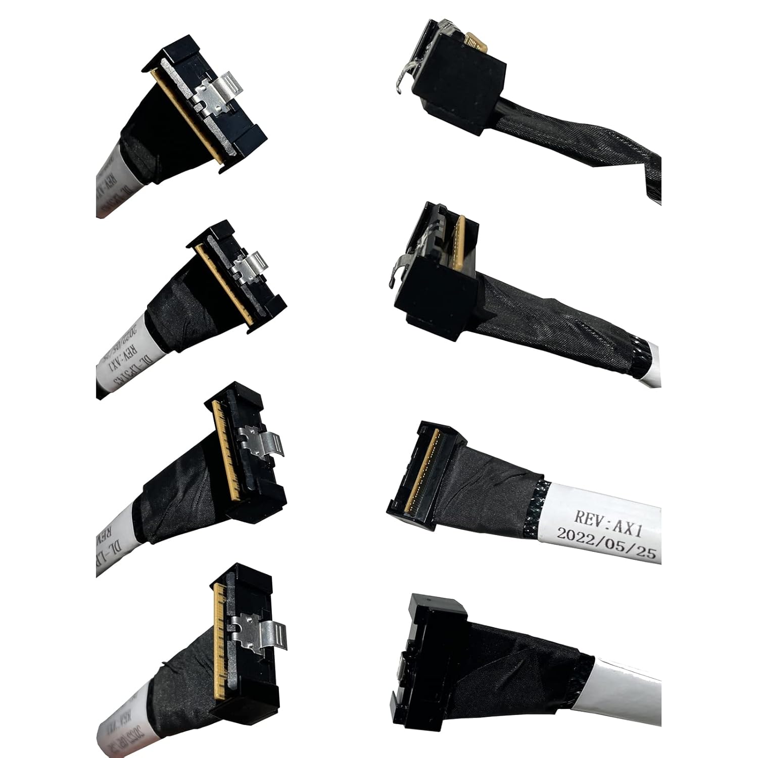 Diliving SlimSAS LP X8 a 8*SATA, SFF-8654 LP de 74 pines a 8*SATA de 7 ...