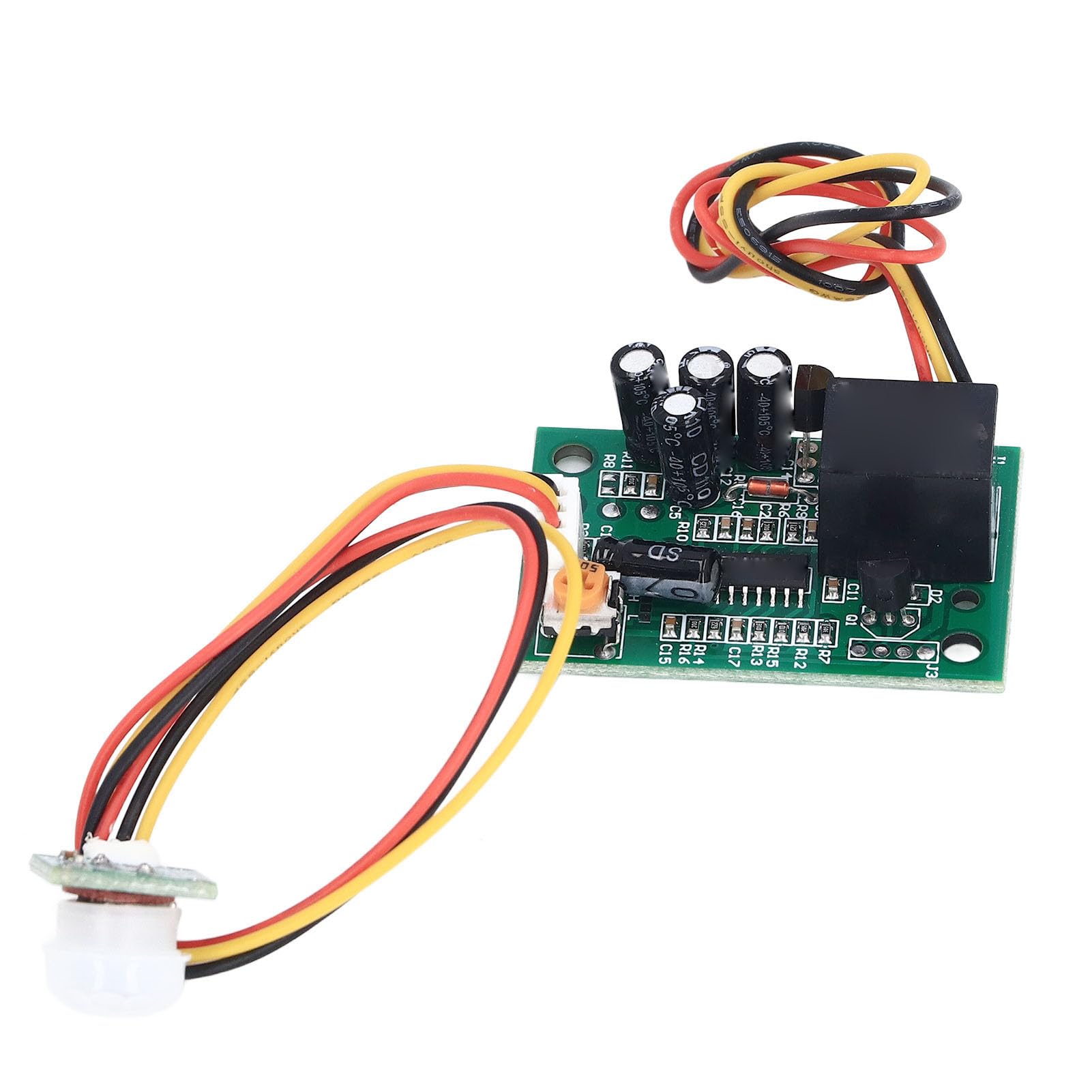 Pyroelectric Sensor Module, DC 12V Relay Output, PIR Motion Sensor ...