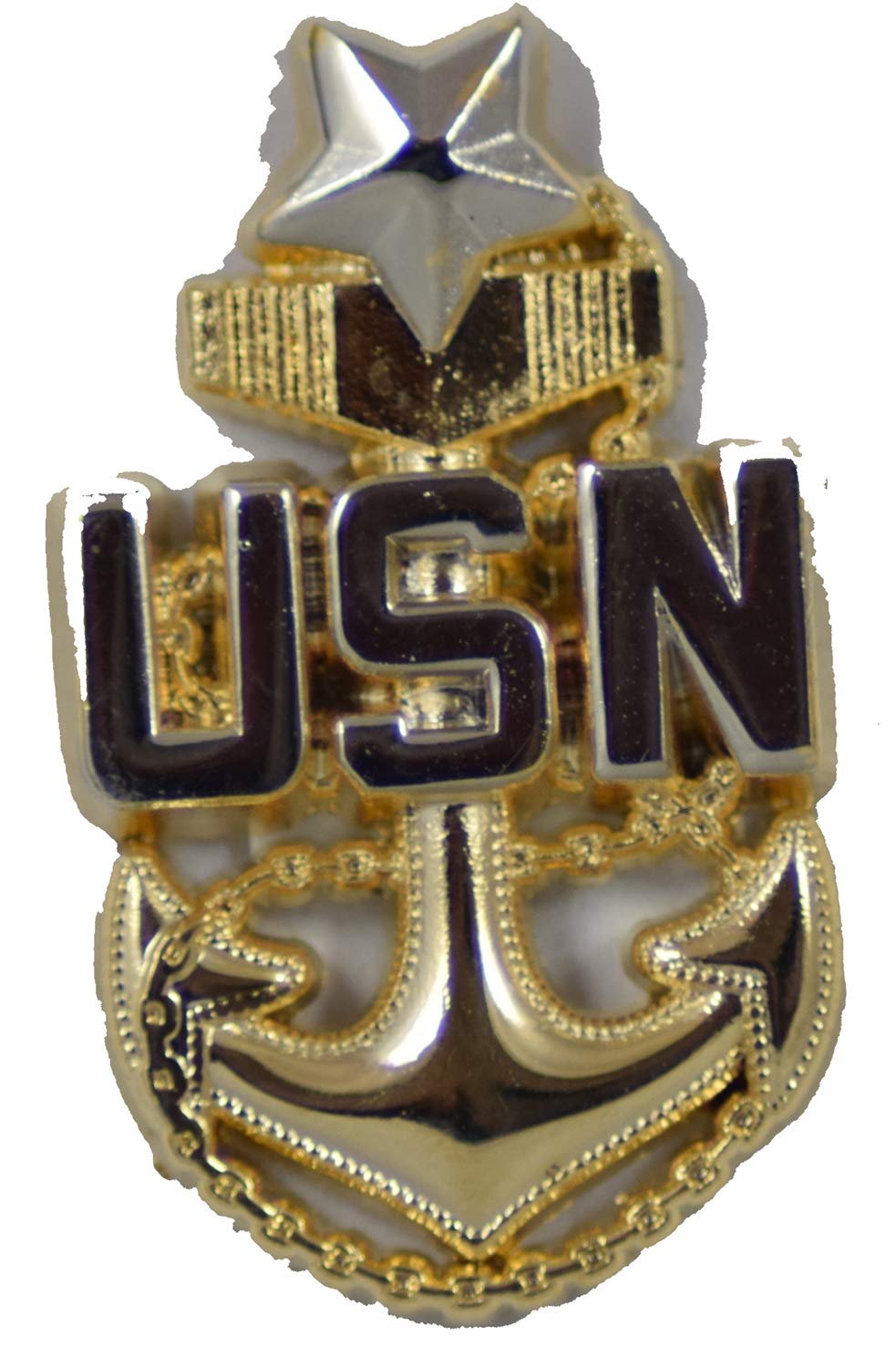 Amazon.com: Navy Senior Chief Petty Officer SCPO LAPEL PIN OR HAT PIN ...