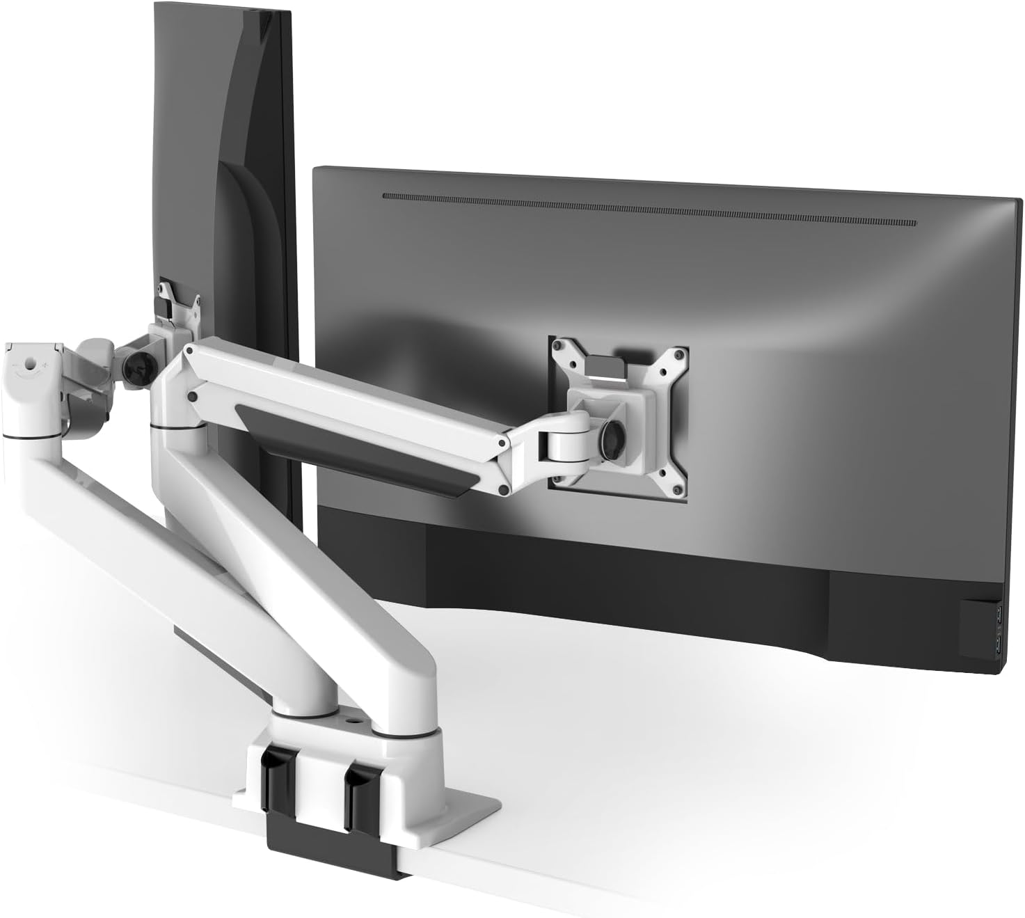 Amazon.com: VIVO Steel Arm Bracket Holder for Intel NUC, Back of ...