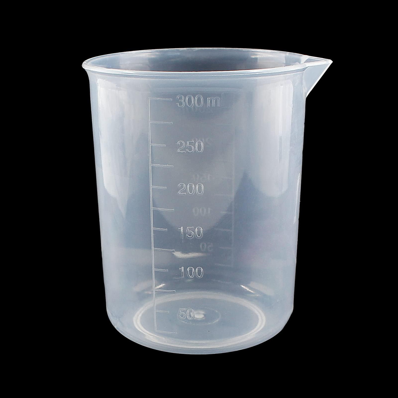 Amazon.com: Waziaqoc 50ml Plastic Graduated Beaker (6 Pack ...