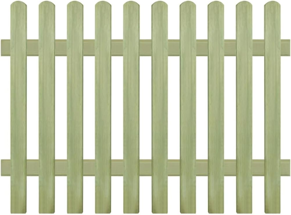 Wooden Picket Fence Slats Border Edging for Garden Planter Pond ...