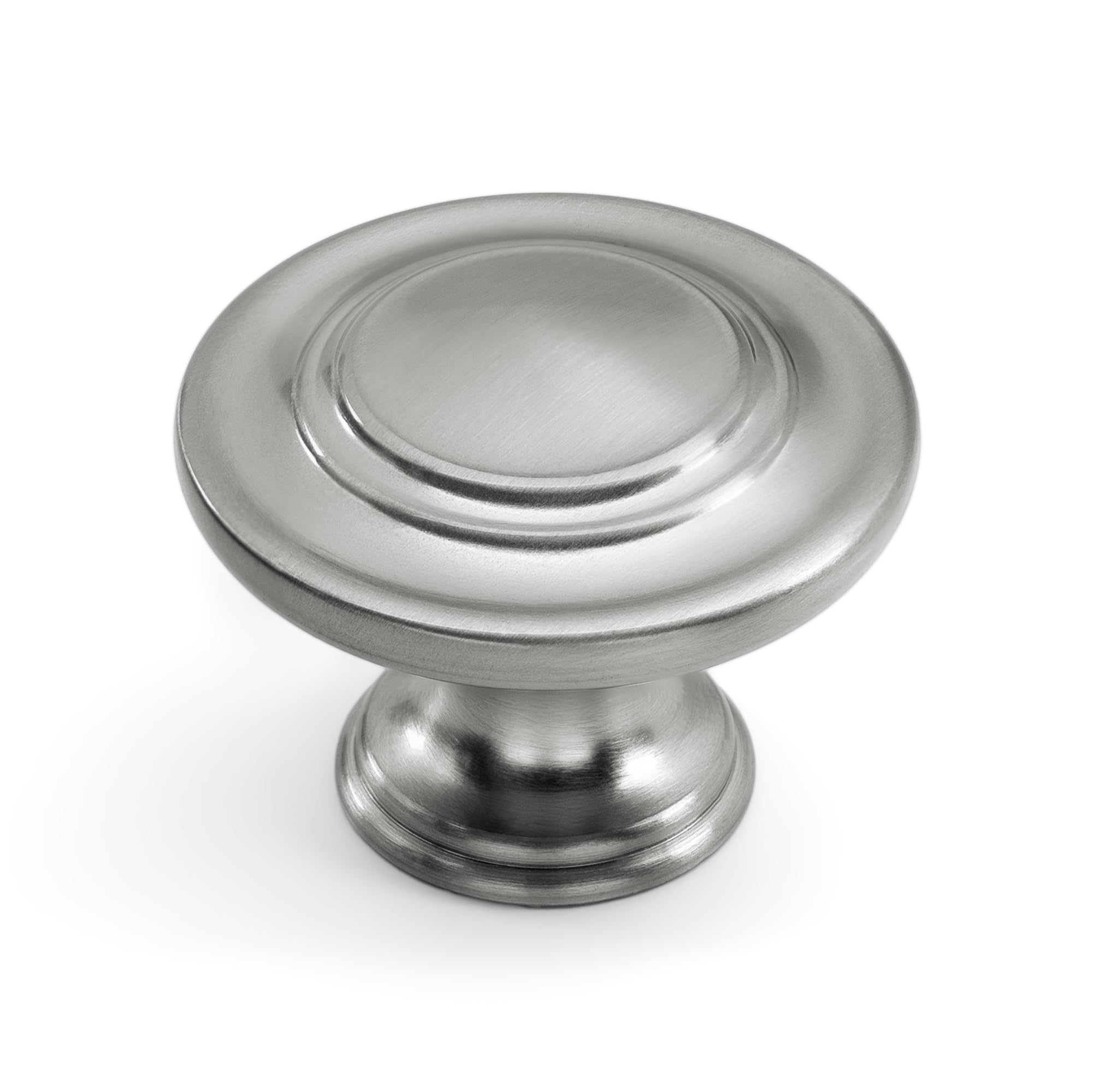 HESTIA HARDWARE 5 Pack | Silver Cabinet Knobs Satin Nickel Kitchen Knobs for Cabinet Knobs ...