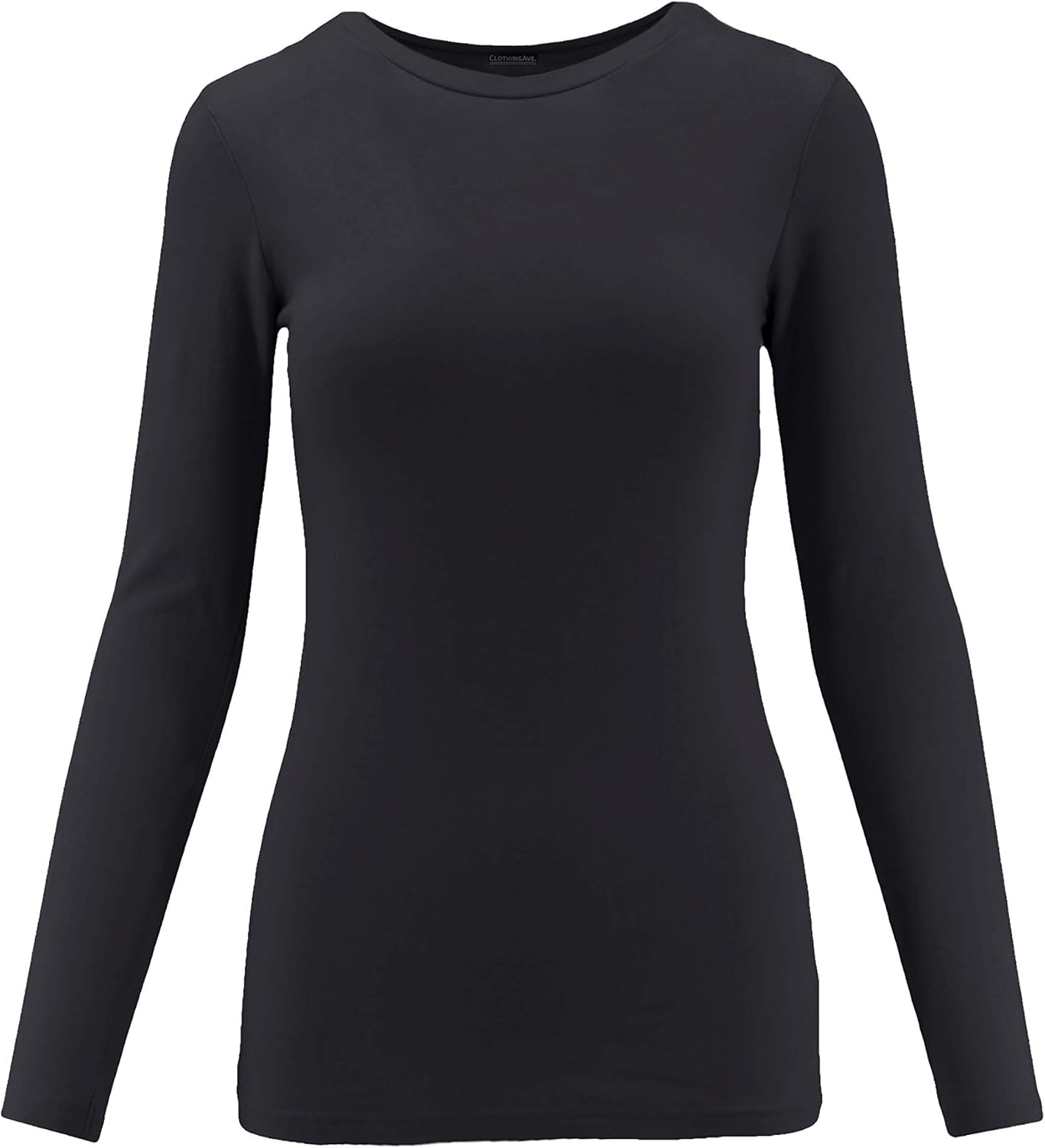 ClothingAve. Womens Soft/Stretchy Lightweight Baselayer Undershirt Long ...