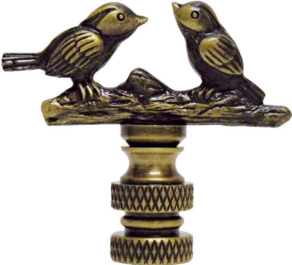 3" Brass Bird Finial for Lamp - Amazon.com
