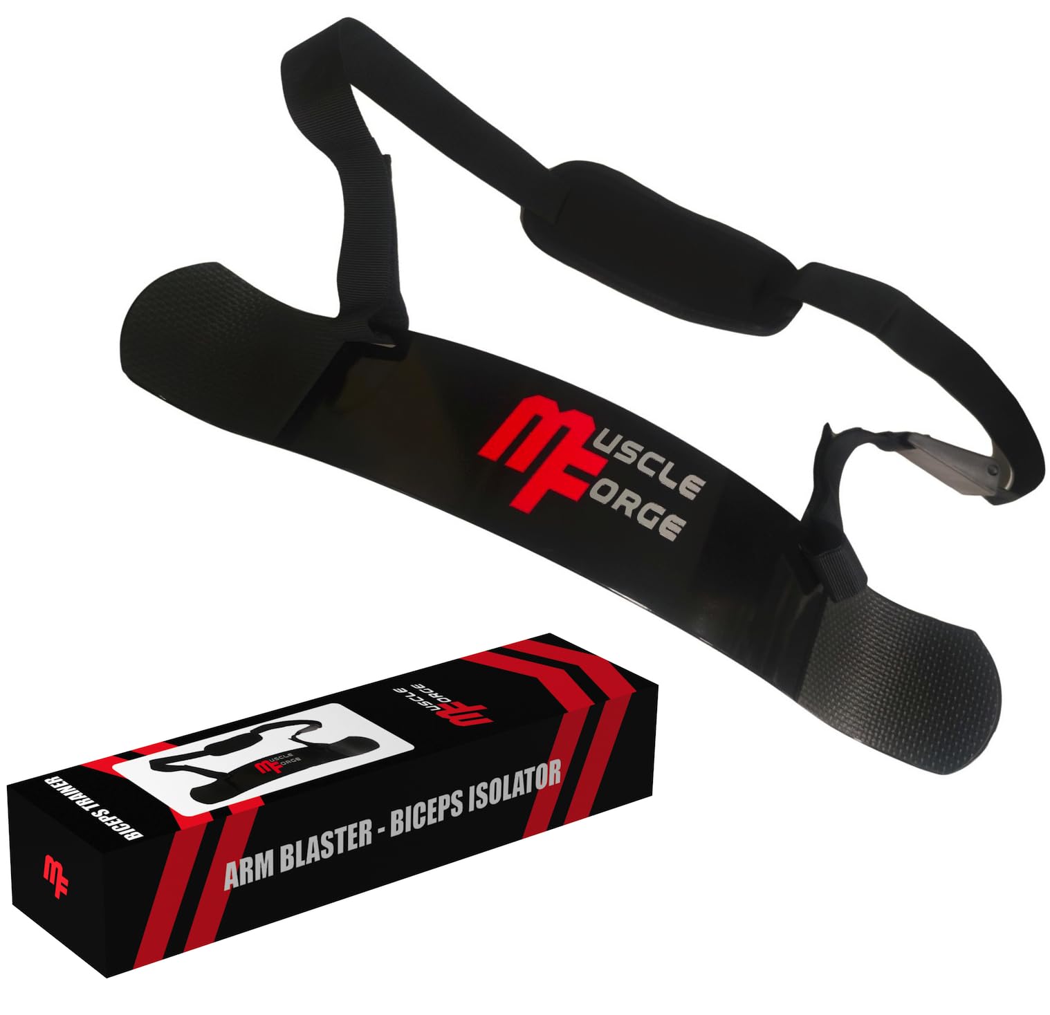MuscleForge® Arm Blaster, Biceps Trainer, Biceps Isolator for optimal ...