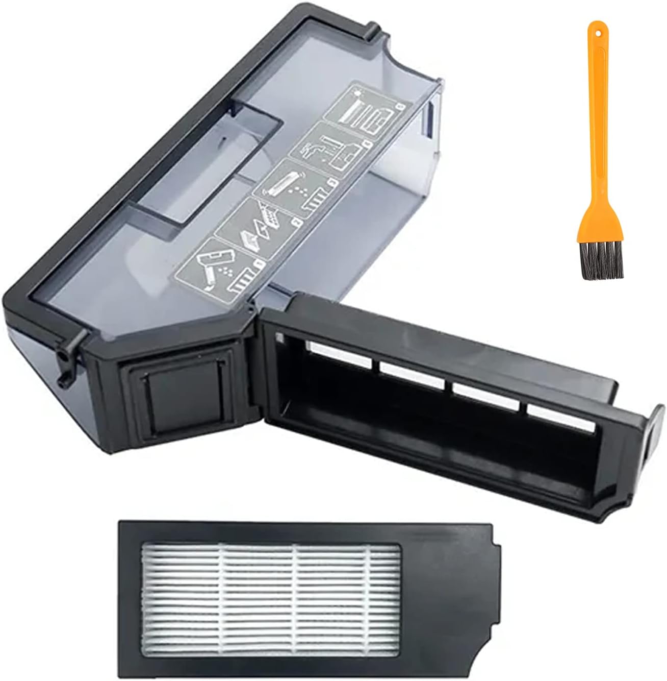 Amazon.com: Dustbin Dust Box Filter Kit for Ecovacs Deebot X1 OMNI T10 ...