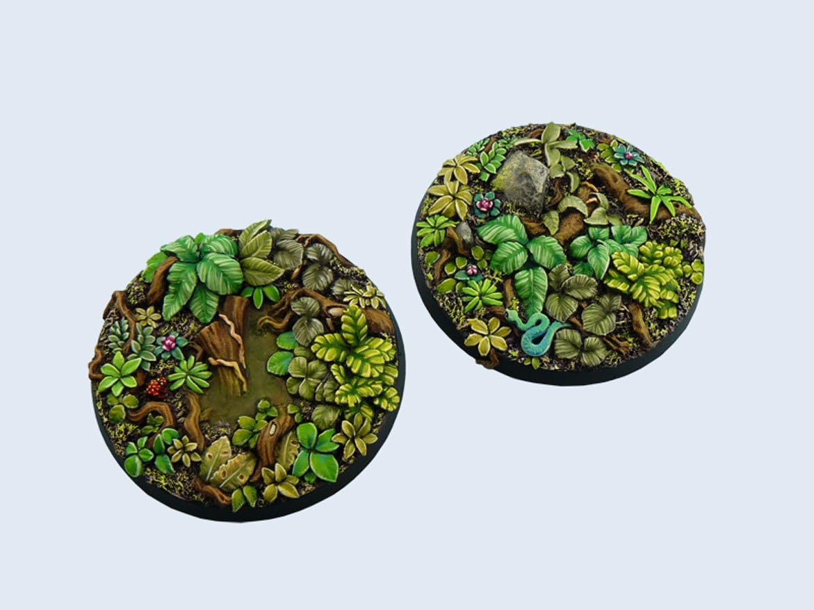 Micro Art Studio Jungle Bases, Round 60mm in Box MICRO-B02123 : Amazon ...