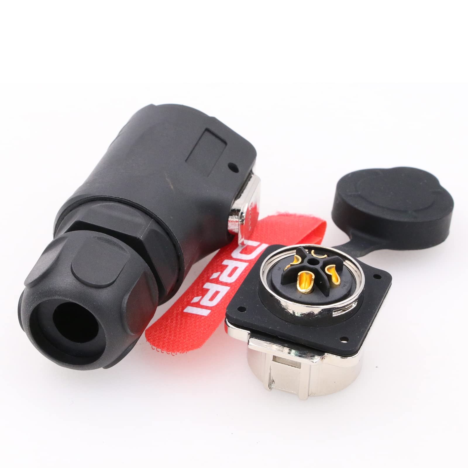 Snapklik.com : DRRI XHE28 Series 4pin Waterproof Connector IP65/ IP67 ...
