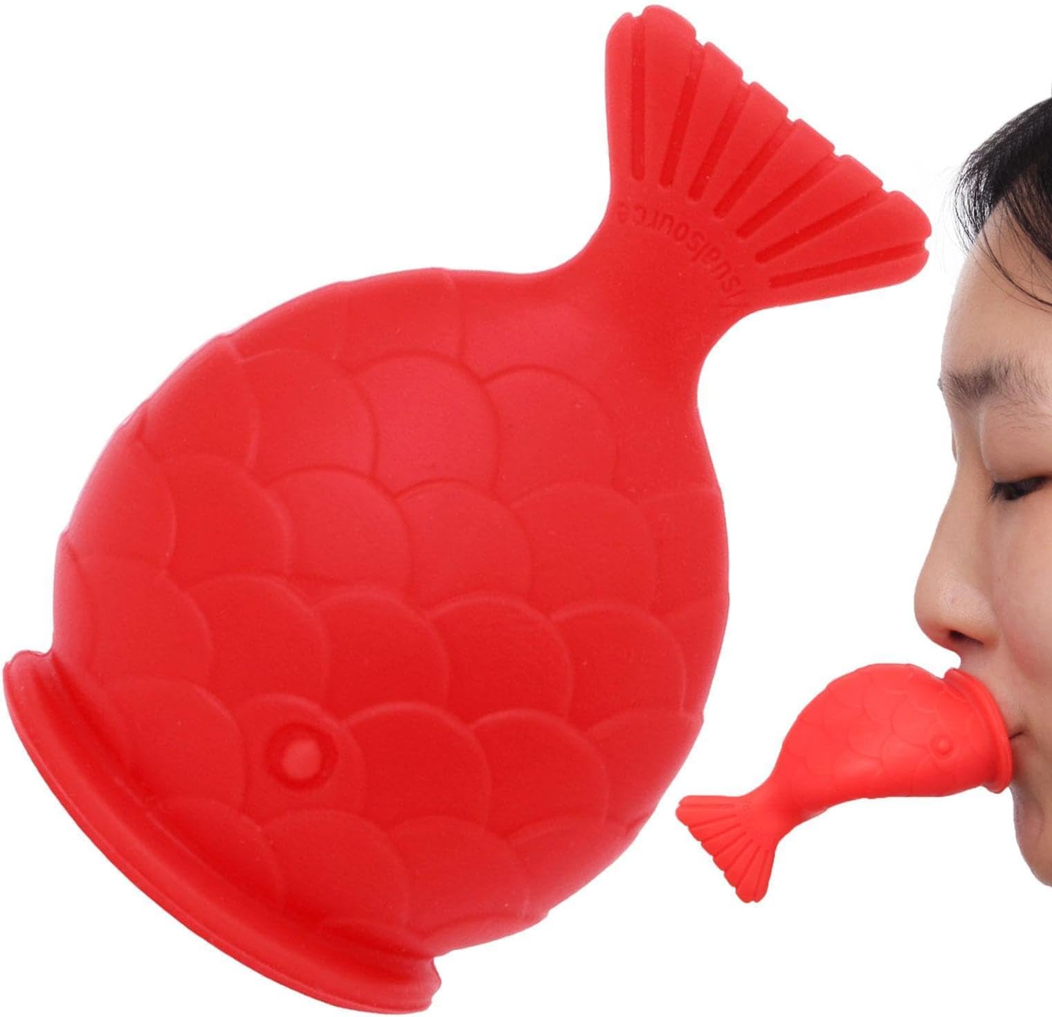 Amazon.com: lip pump lip plumper lip enhancer，Soft Silicone Fish Shape ...