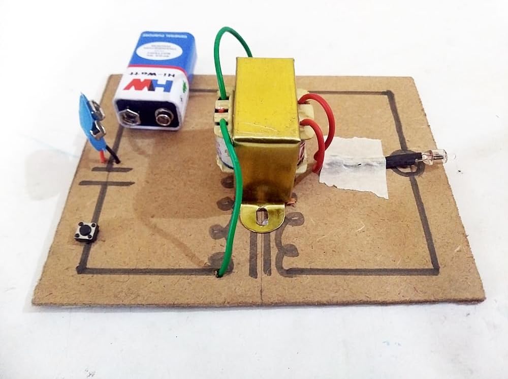 STEPUP Transformer Model School Science Project Physics Working Model ...