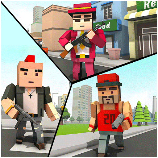 Real Blocky Gangster Vegas City mafia Auto Crime Game 2024 - App on ...