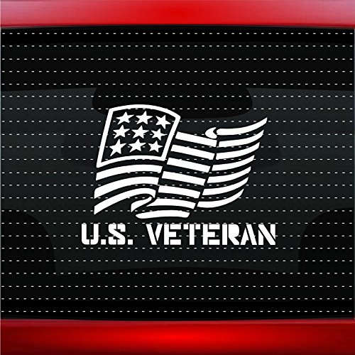 Noizy Graphics U.S. Veteran Military Car Sticker Truck Window Vinyl ...