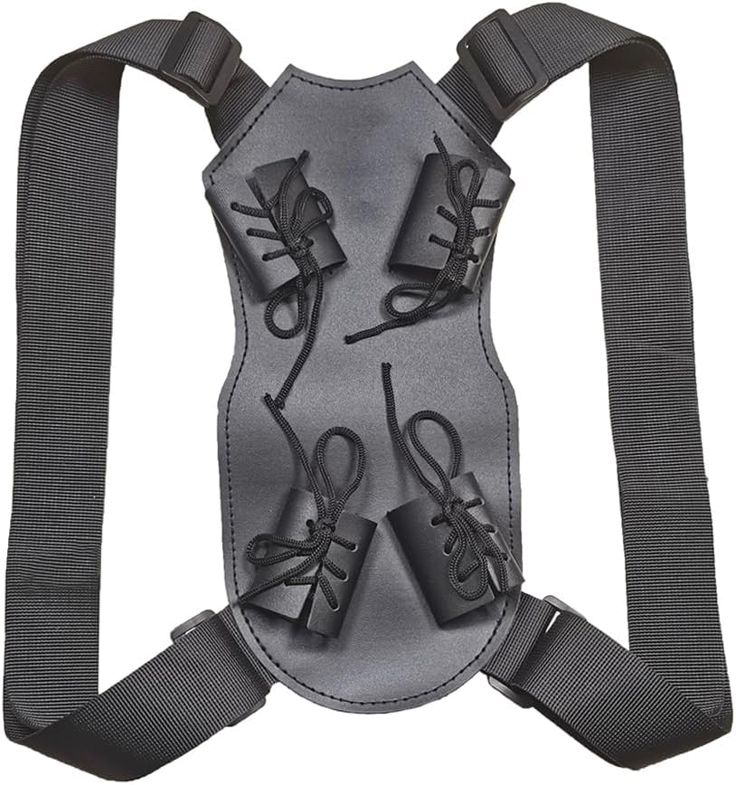 Amazon.com: Artificial Leather Back Strap Sheath for Samurai Swords or ...