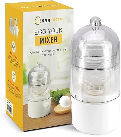 Amazon.com: EggFecto Egg Yolk Mixer - Egg Spinner Scrambler for Small ...