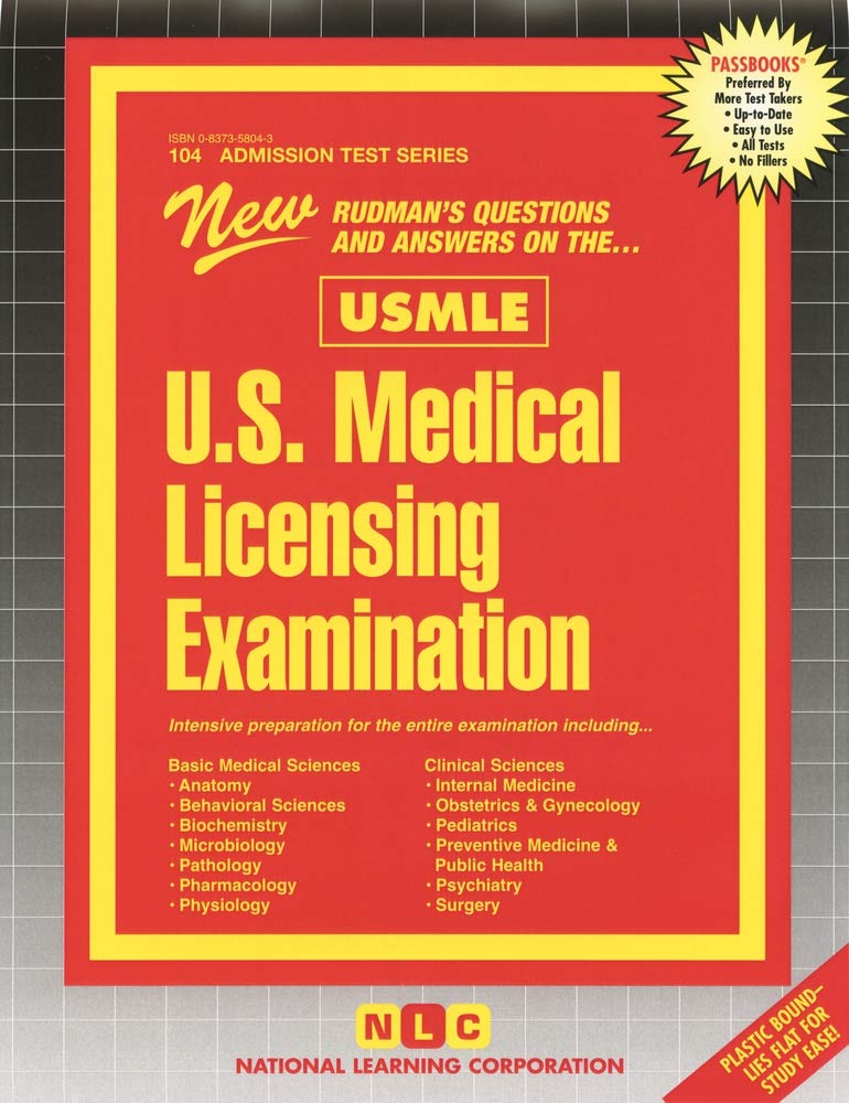 Buy U.s. Medical Licensing Examination - USMLE - 1 Vol.: Passbooks ...