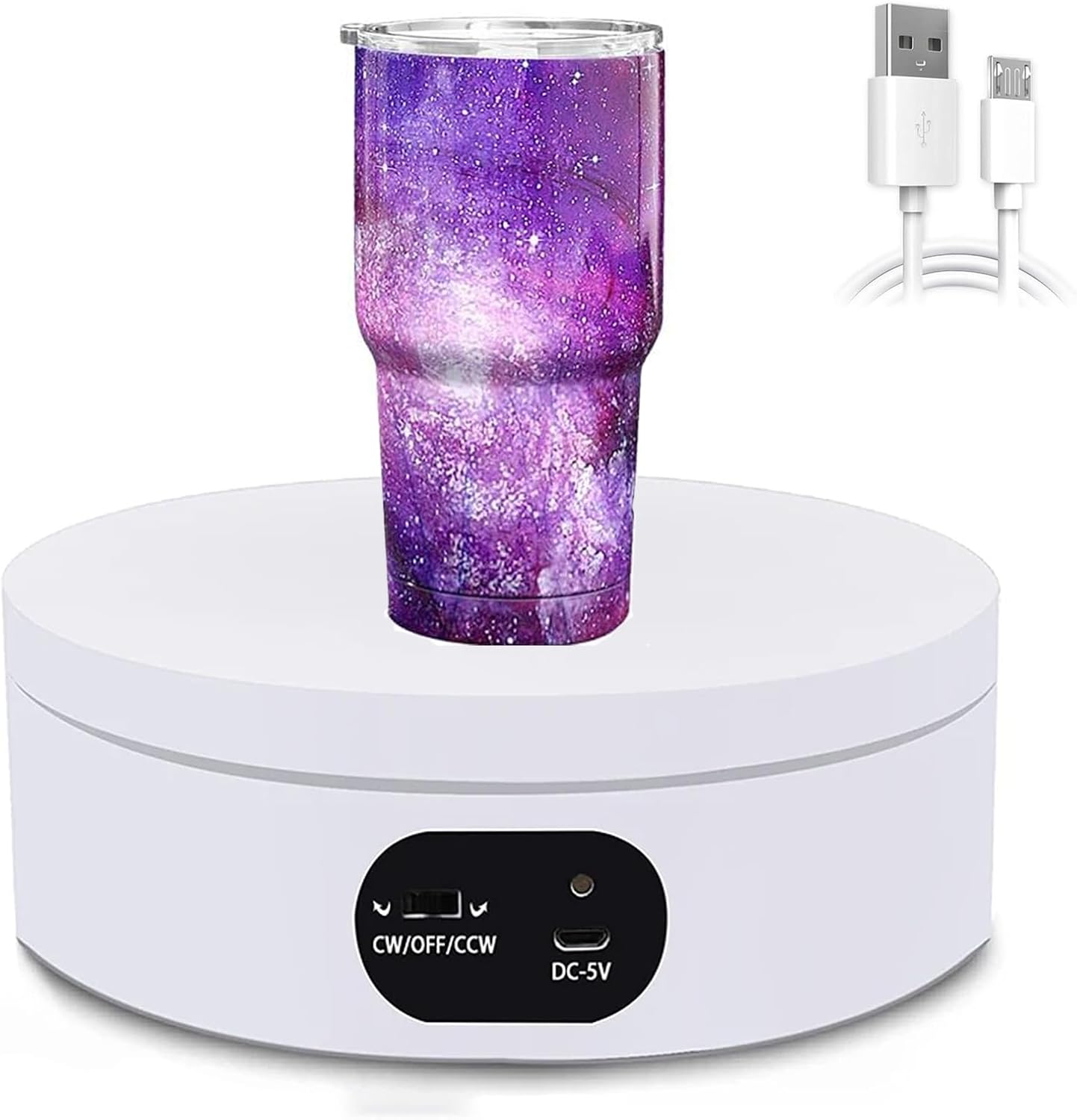 Amazon.com: AREMOD Rotating Display Stand, 360 Degree Automatic ...