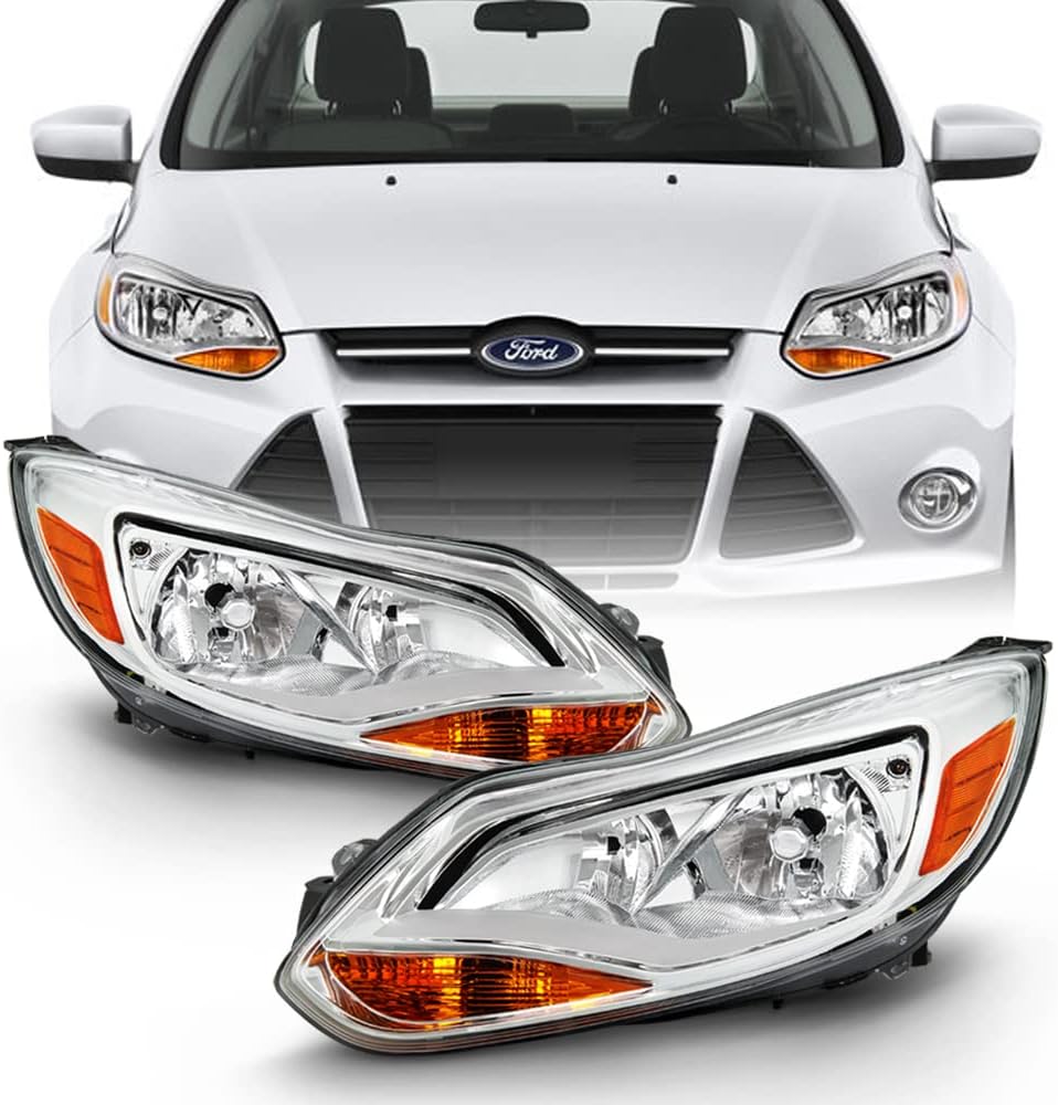 Amazon.com: ACANII - For [Halogen Model] 2012 2013 2014 Ford Focus w ...