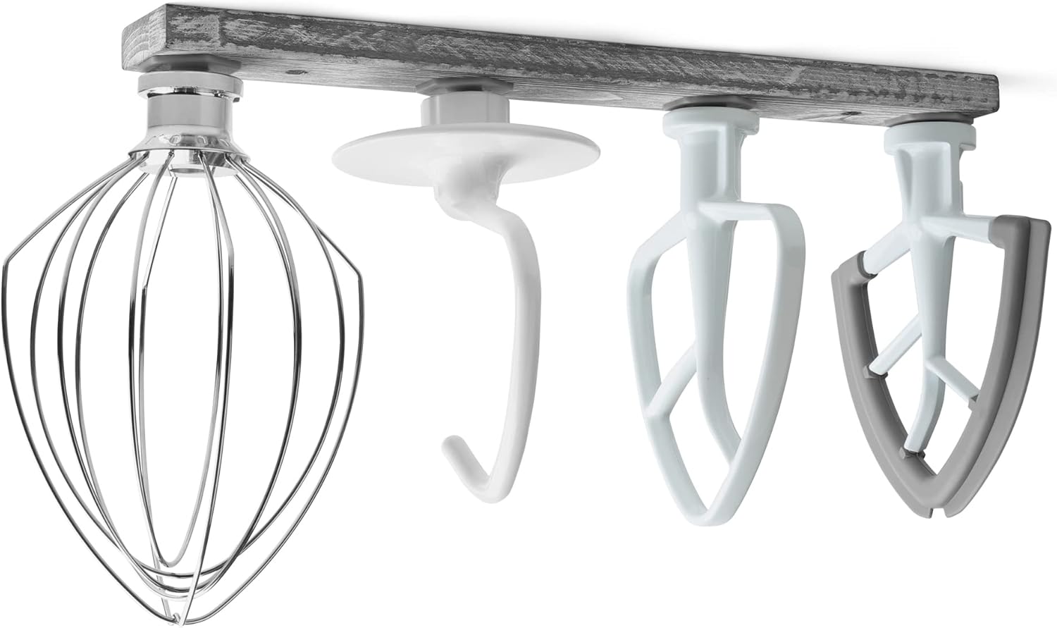 Amazon.com: Stand Mixer Attachment Holder, Wooden Wall Mounted Holder ...