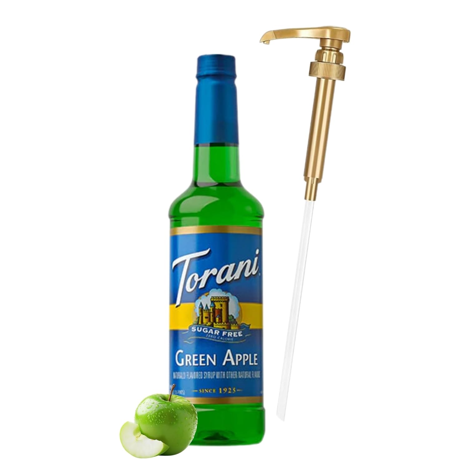 Amazon.com: Sugar Free Green Apple Syrup for Coffee 25.4 Ounces Coffee ...