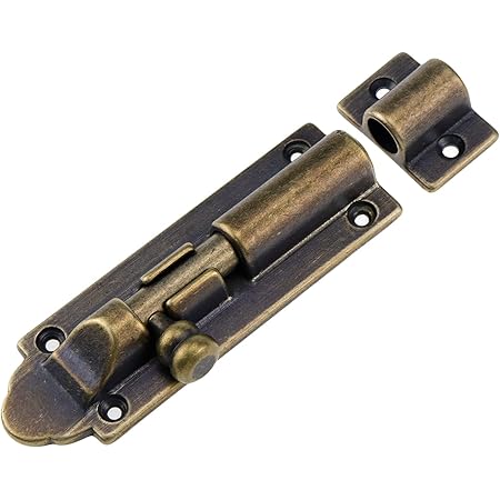 Tighall Bronze Slide Bolt Door Latch 4.8 Inch Heavy Duty Gate Sliding ...