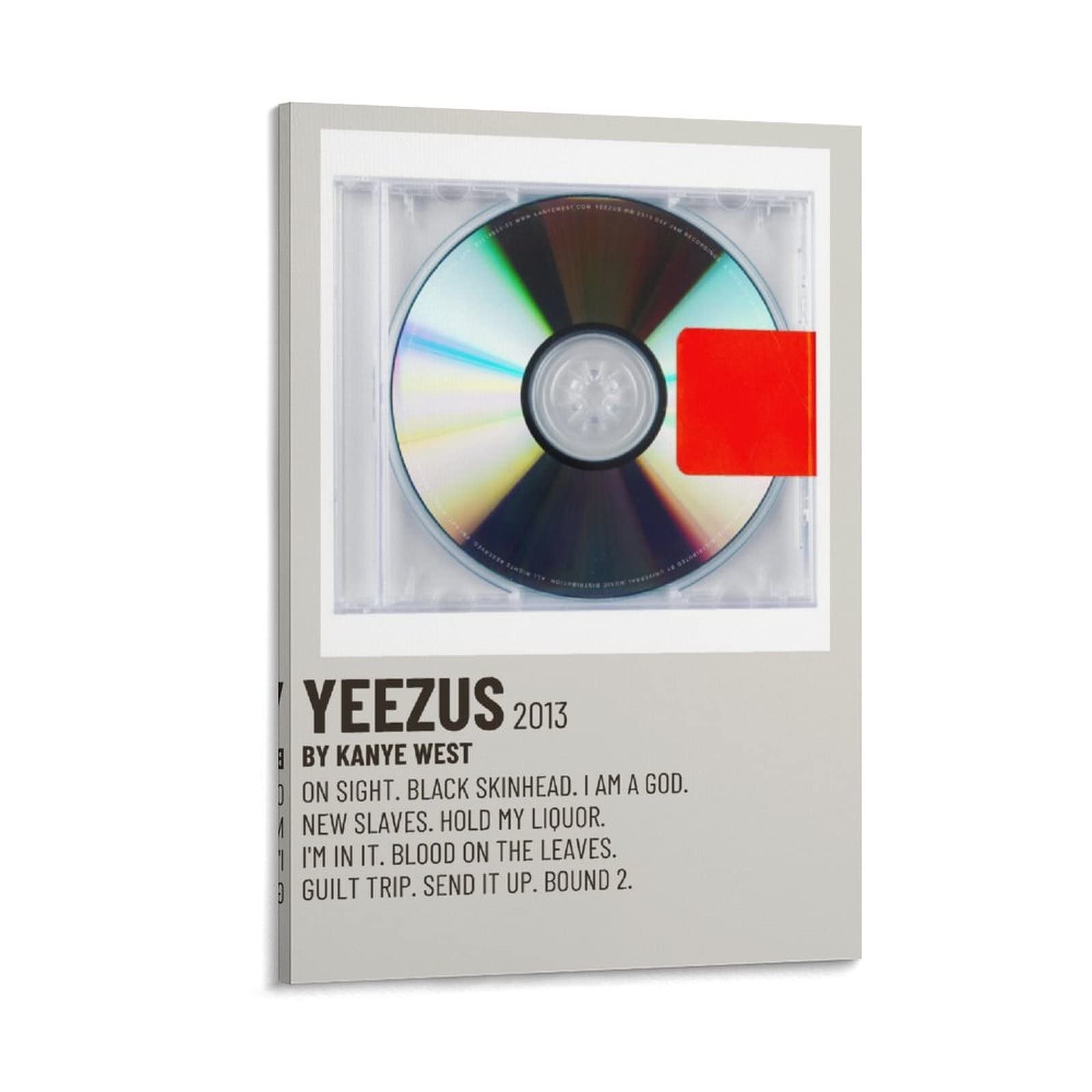 Kanye West Black Skinhead Album Cover