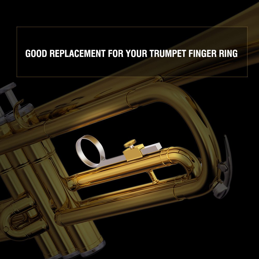Snapklik.com : VBESTLIFE Trumpet Valve Slide Finger Ring