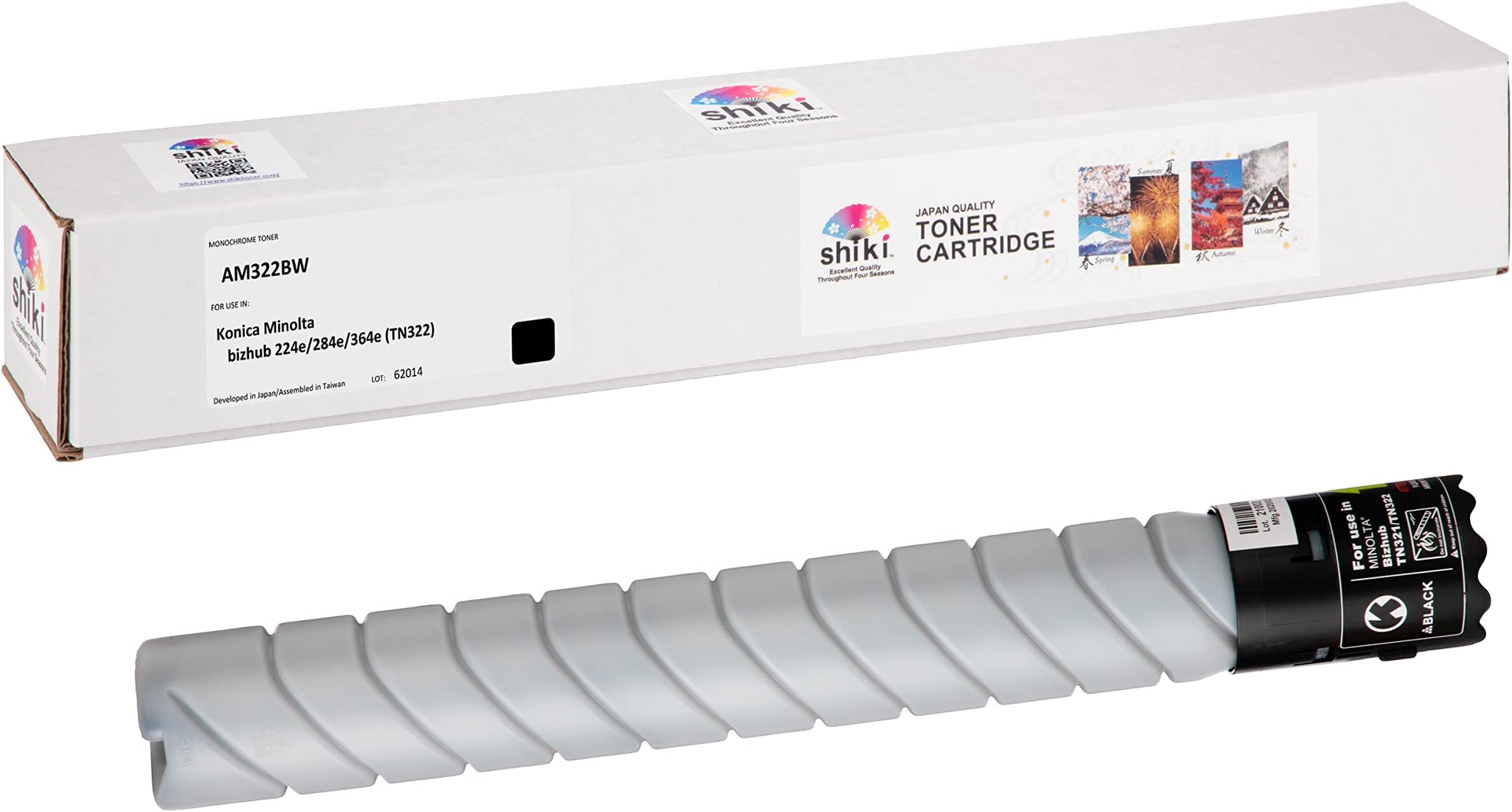 Amazon.com: Office Joon TN321K (A33K130) 2-Pack Black Toner Cartridge ...