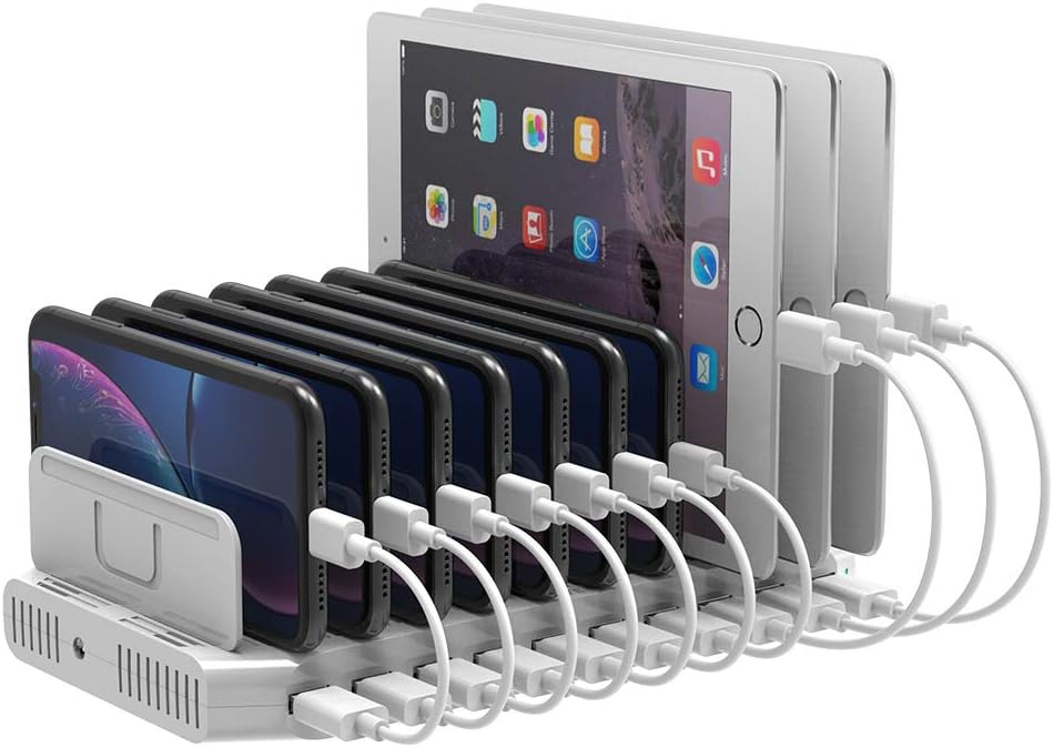 Unitek Charging Station for Multiple Devices, USB Charging Dock with ...