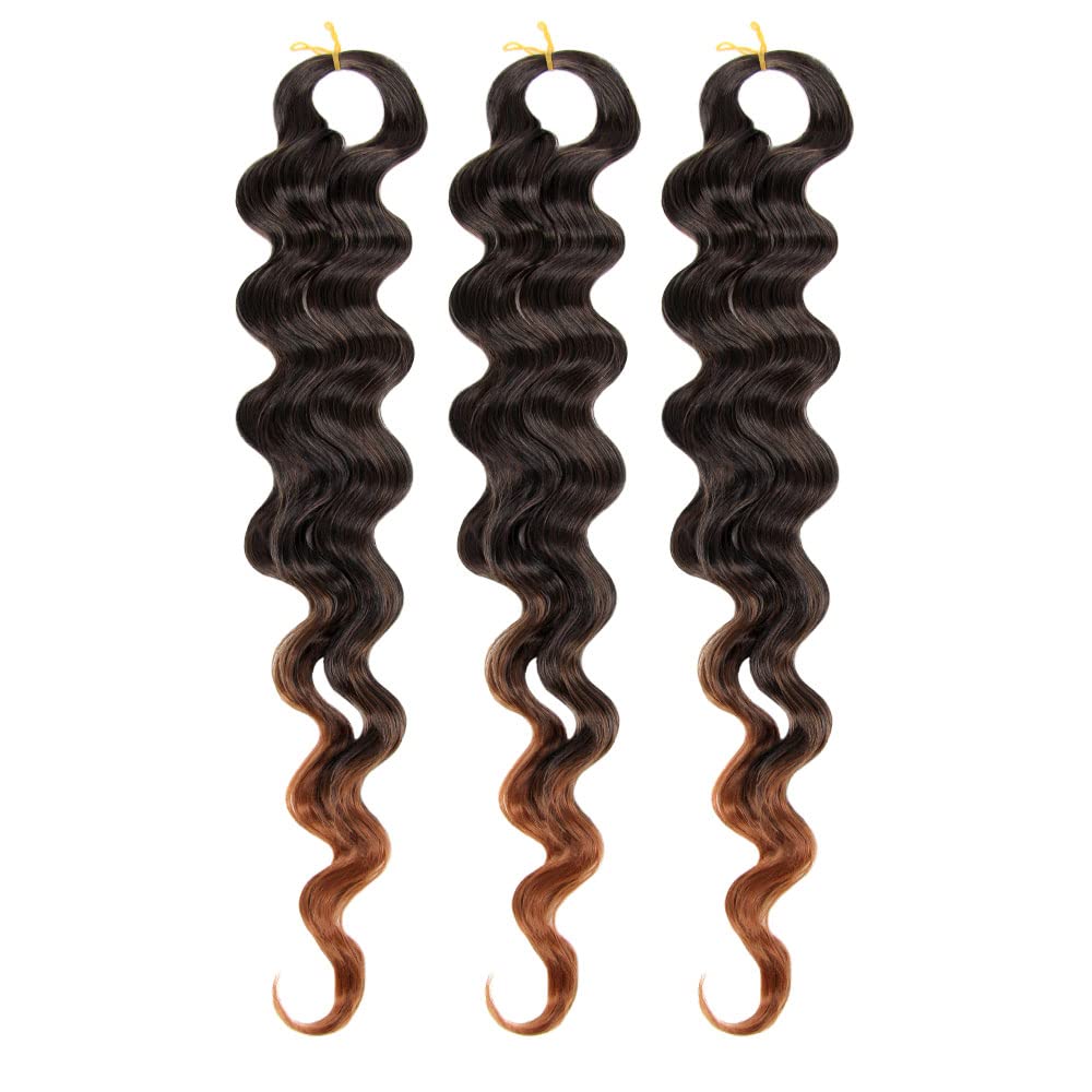 Amazon.com: Niseyo 3 Packs Body Wave Braiding Hair 30 Inch Pre ...