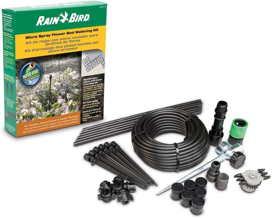 Amazon.com : Rain Bird MSDMSPKIT Drip Irrigation Micro-Spray Flower Bed ...