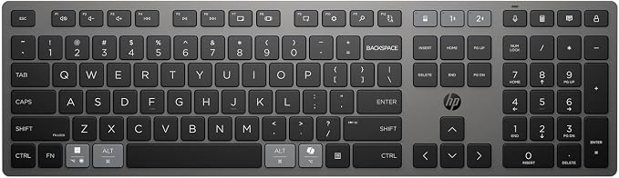 HP 720 Multi-Device Rechargeable Wireless Keyboard | Ultra-fast ...