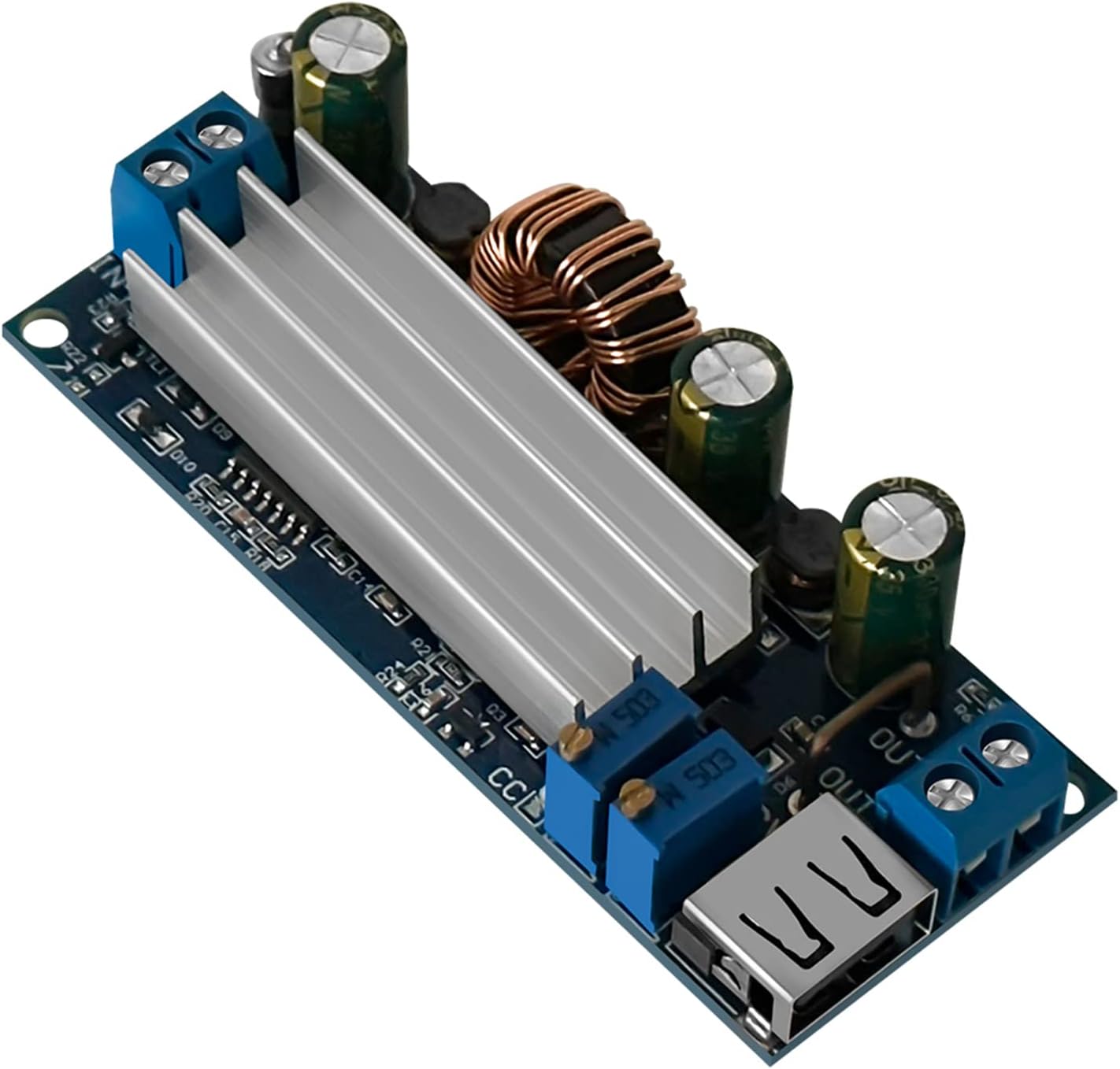 Amazon.com: Converter-Module High-Power Adjustable Boost-Converter ...