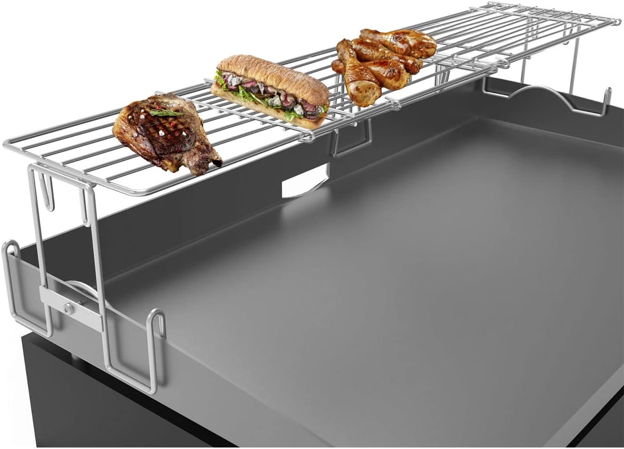 Amazon.com: KEESHA Griddle Warming Rack for Blackstone 17" 22" 28" 36 ...