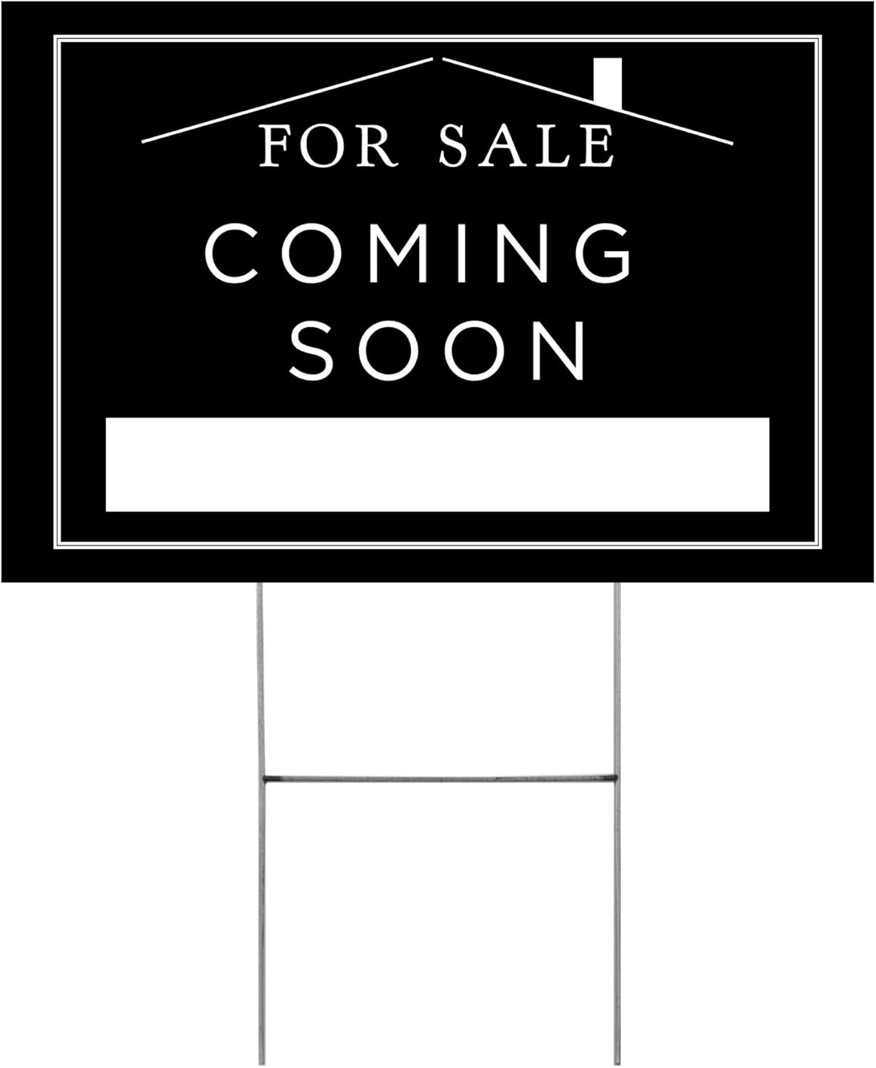 Amazon.com : Coming Soon Real Estate Sign for Home | 12 x 18” Yard Sign ...