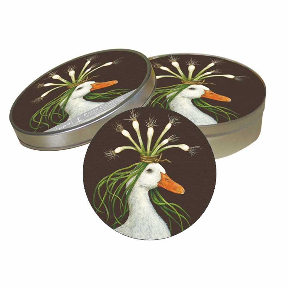 Amazon.com | Paperproducts Design Decorative Coaster Set – Tabletop ...