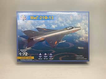 Amazon.co.jp: 1/72 MODELSVIT 72042 ミコヤンMiG-21F-13超音速戦闘機 : おもちゃ