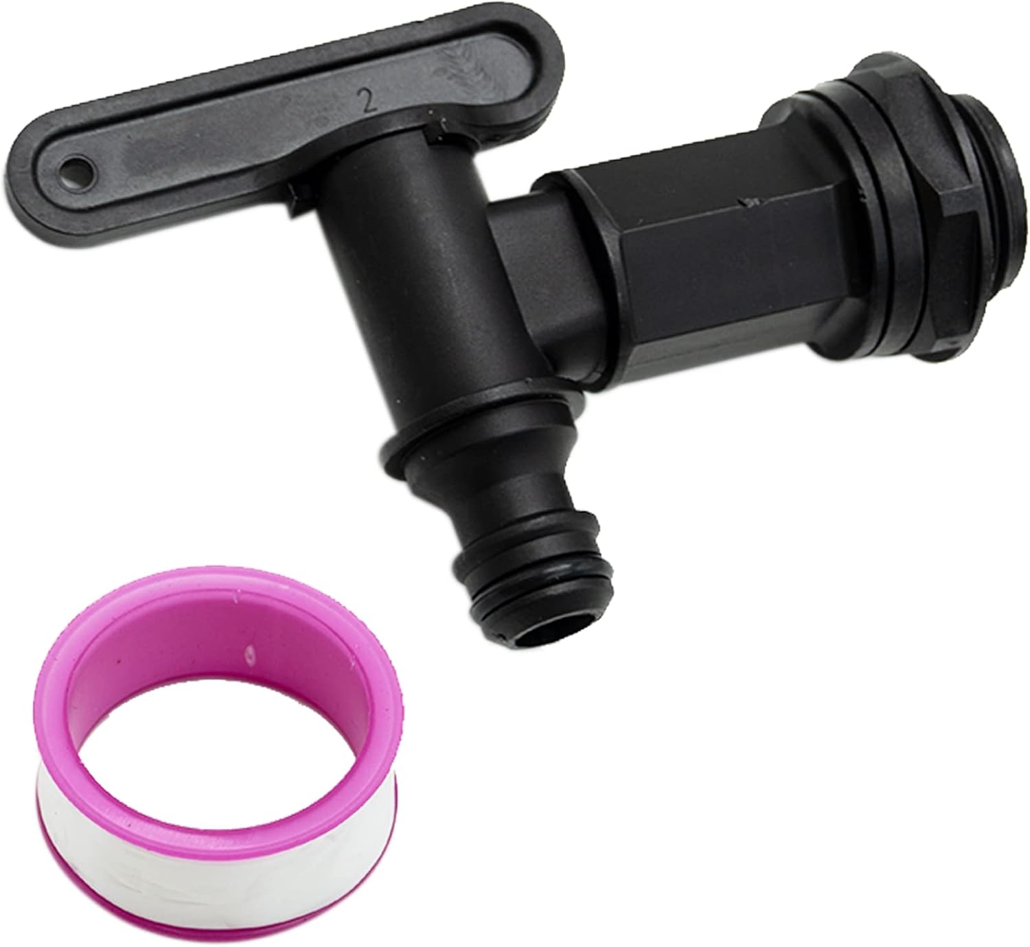 Black Plastic Snap-Fit Water Butt Rain Barrel Tap Chile | Ubuy