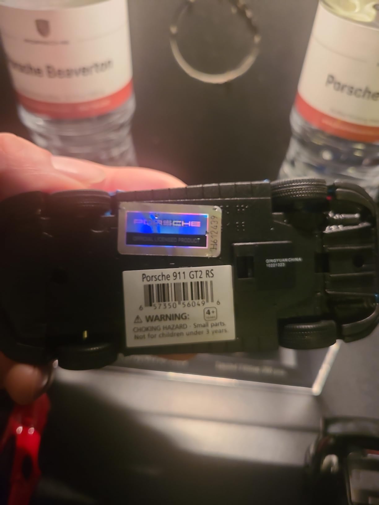 Amazon.com: Kinsmart 2010 Porsche 911 GT2 RS Triple Black 1/36 Scale ...