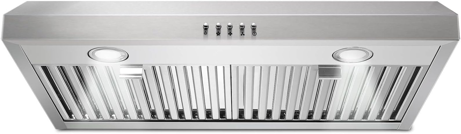 Amazon.com: SNDOAS Range Hood 30 inch Under Cabinet,Stainless Steel ...