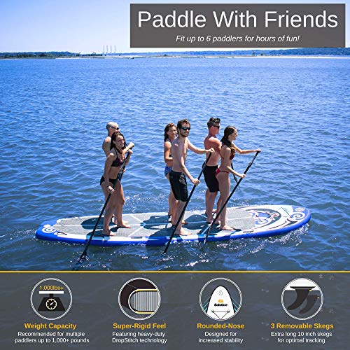 Snapklik.com : Maori Giant Multi-Person Inflatable Paddleboard