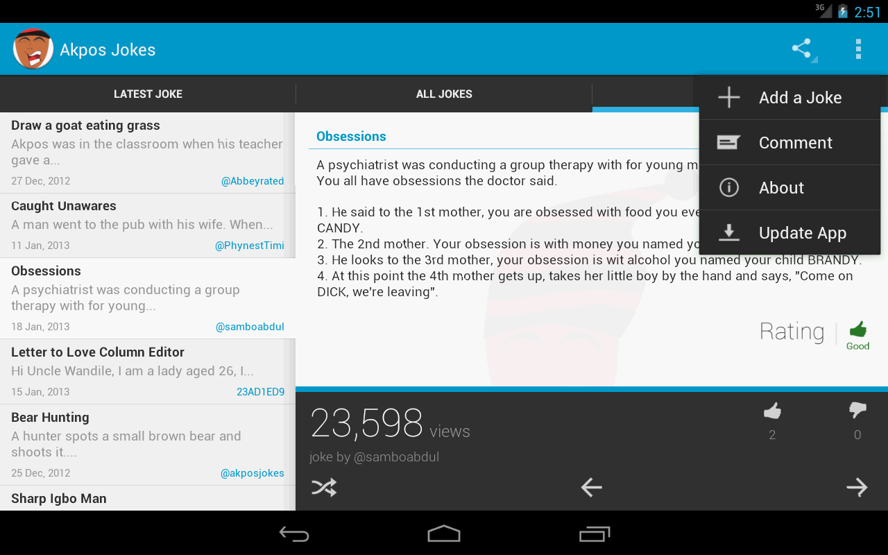 Akpos Jokes - App on Amazon Appstore