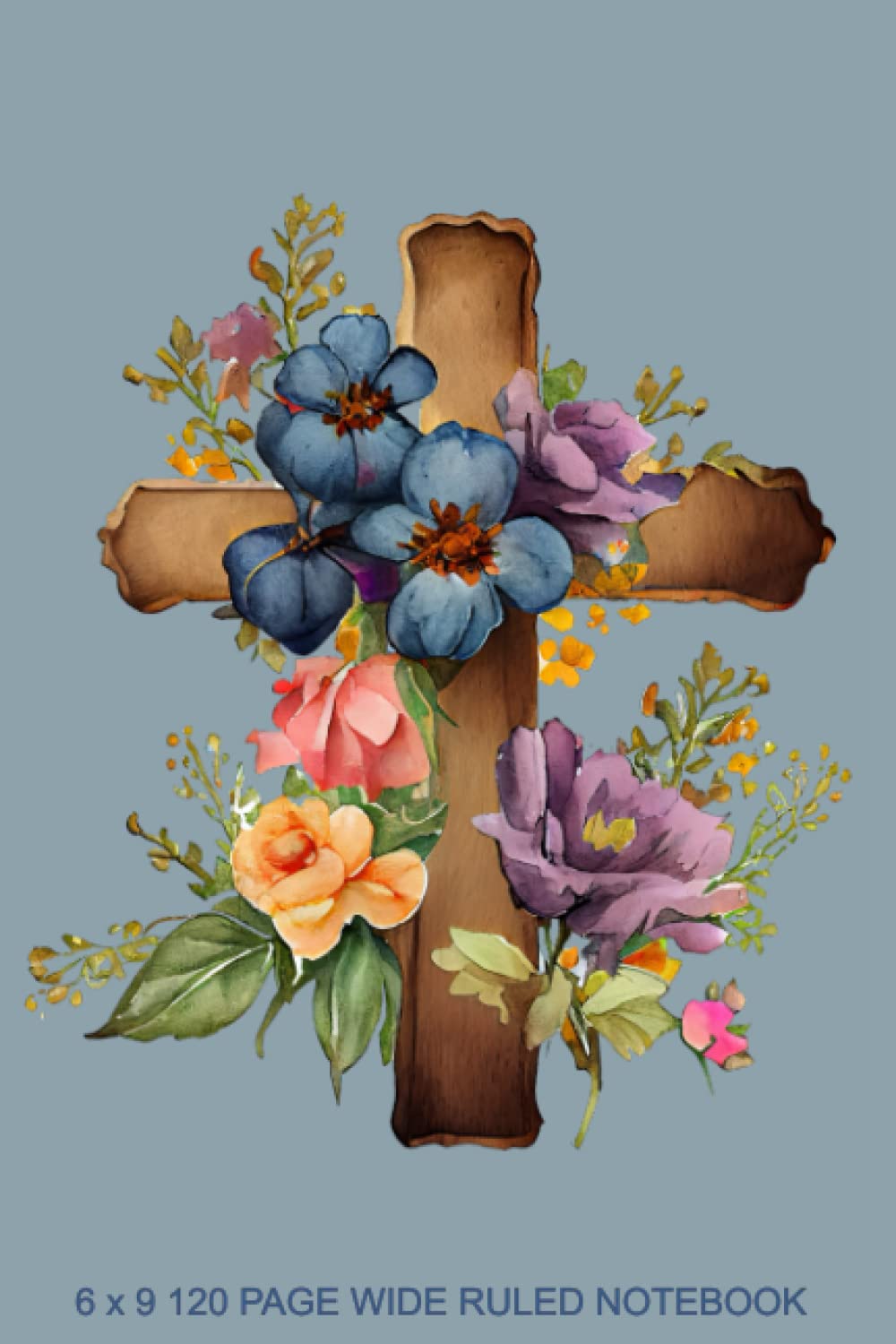 Amazon.com: CROSS NOTEBOOK: EASTER NOTEBOOK 120 PAGES WIDE RULED ...