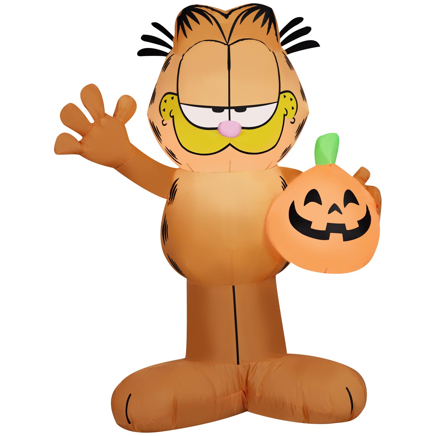 Amazon.com: Gemmy Garfield w/JOL Pumpkin Airblown Inflatable, 3.5 ft ...