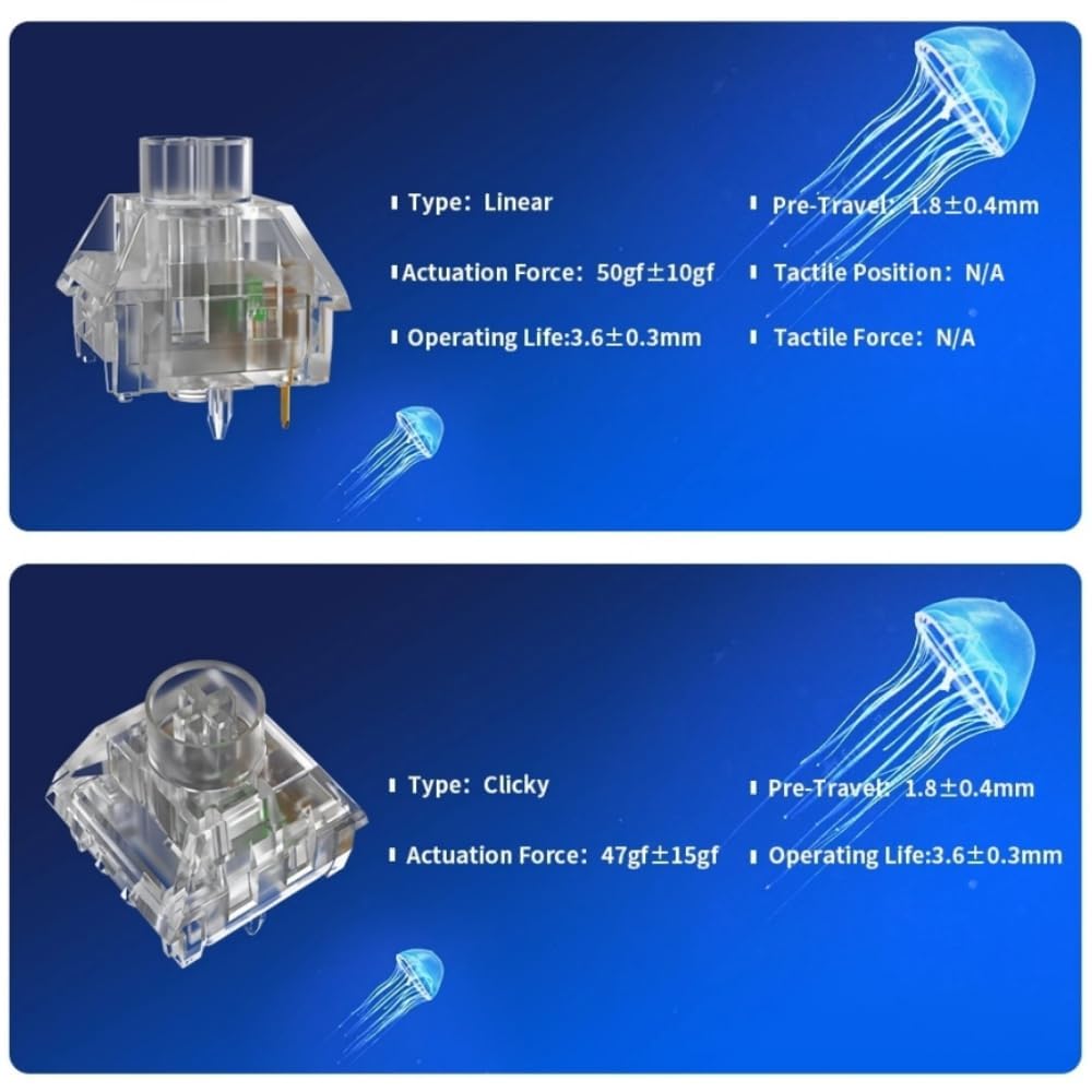 Snapklik.com : KAILH Box Jellyfish V2 Keyboard Switch RGB SMD ...