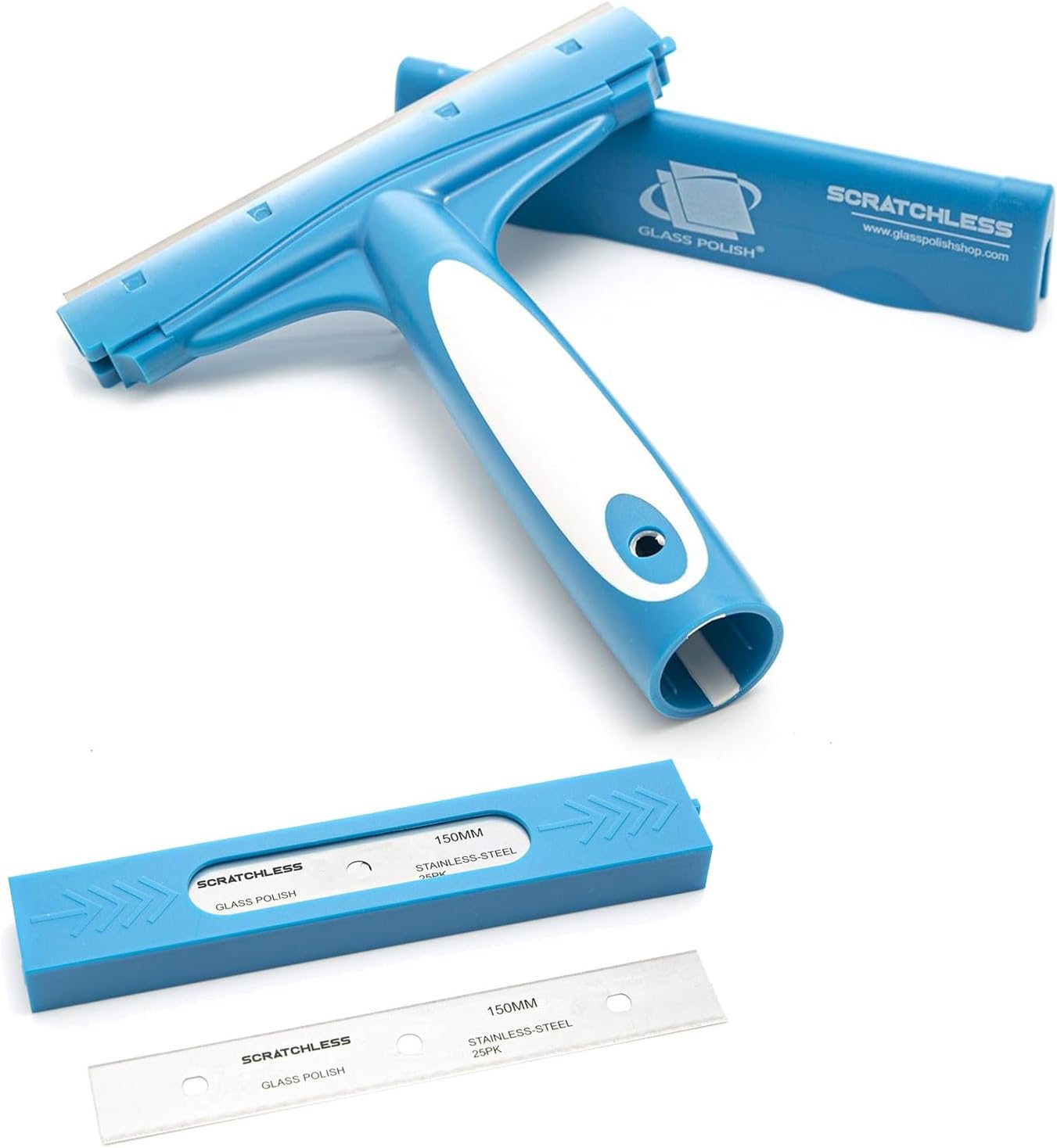 Amazon.com: GLASS POLISH SCRATCHLESS 6" Scraper Bundle – Set of ...