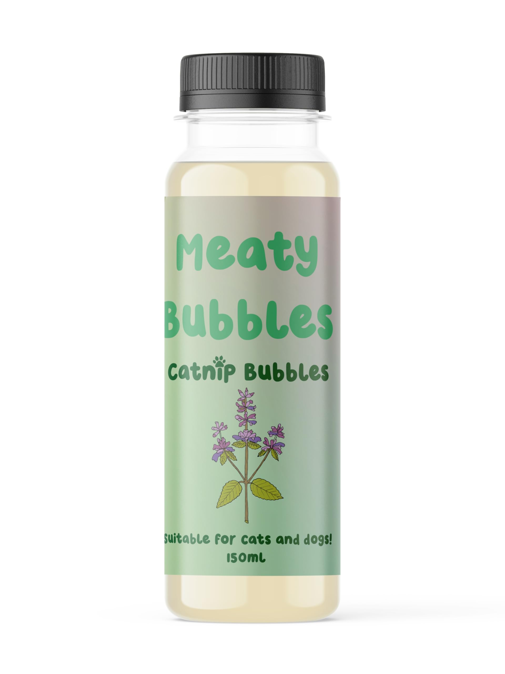Meaty Bubbles Interactive Pet Toy Non-Toxic Vegan Friendly and Gluten ...