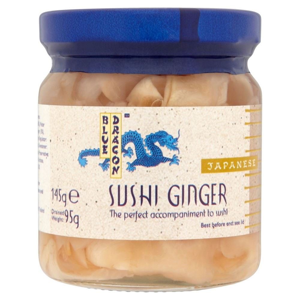 Amazon.com : Blue Dragon Sushi Ginger (145g) - Pack of 6 : Grocery ...