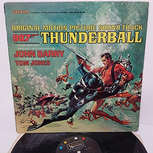 JOHN BARRY, thunderball: original motion picture soundtrack, UAS 5132, 12" LP by JOHN BARRY ...